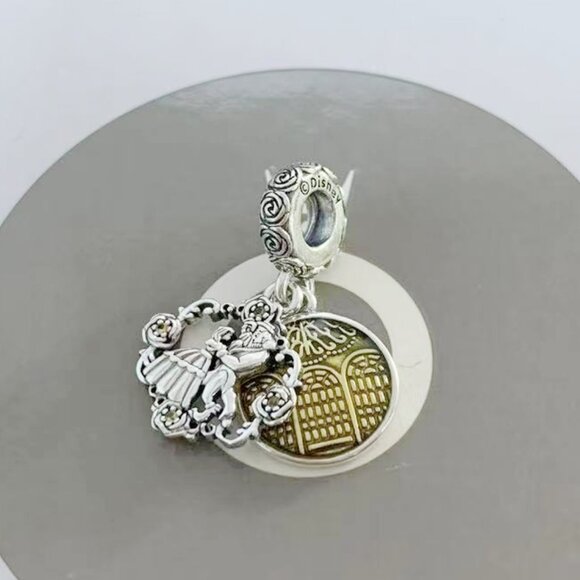 Pandora | Jewelry | Pandora Disney Beauty And The Beast Dancing Dangle ...
